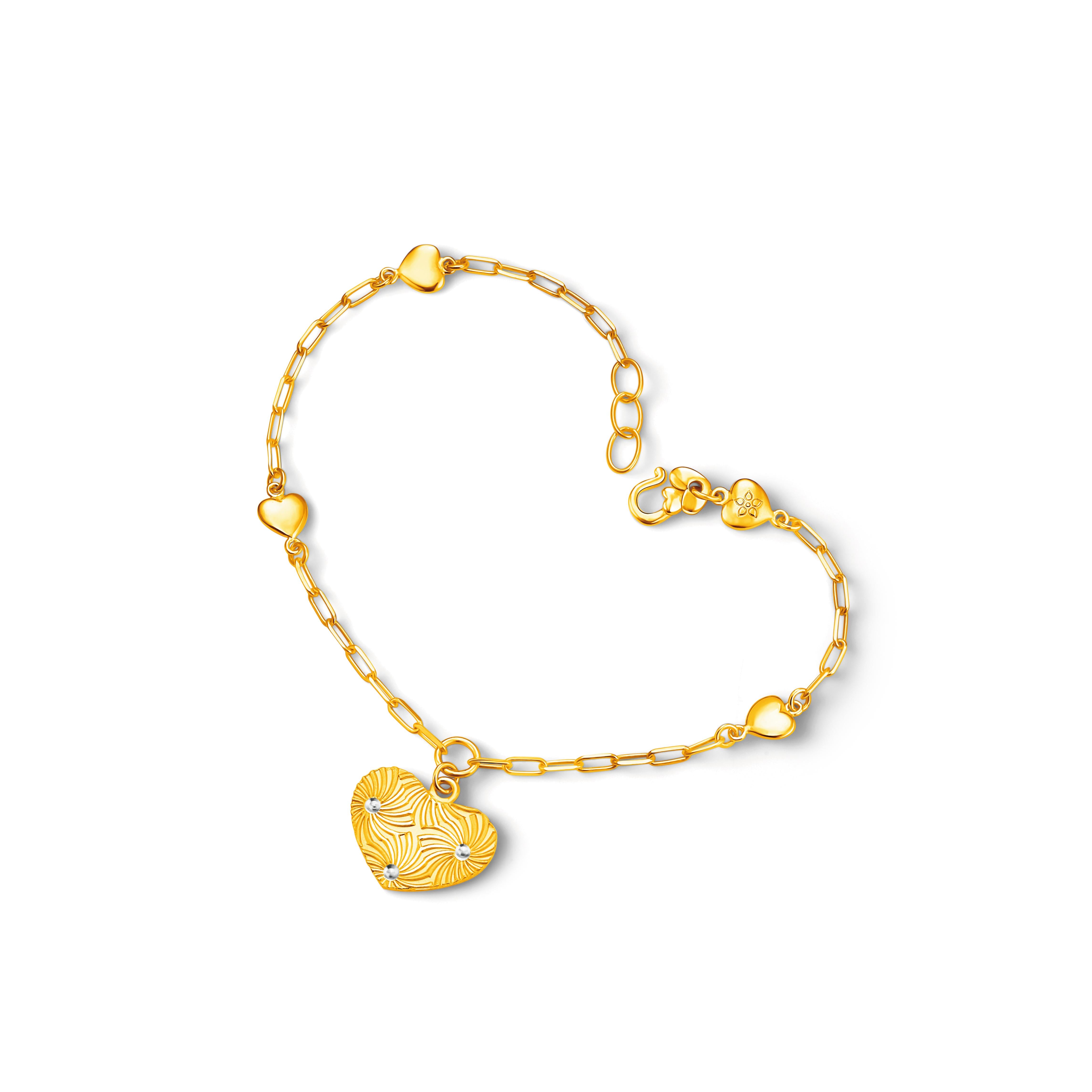 Anggun Bunga Raya Love Bracelet – Poh Kong