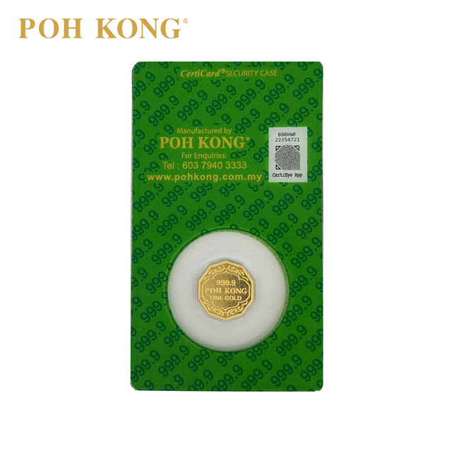 Dinar Gold Bar – Poh Kong