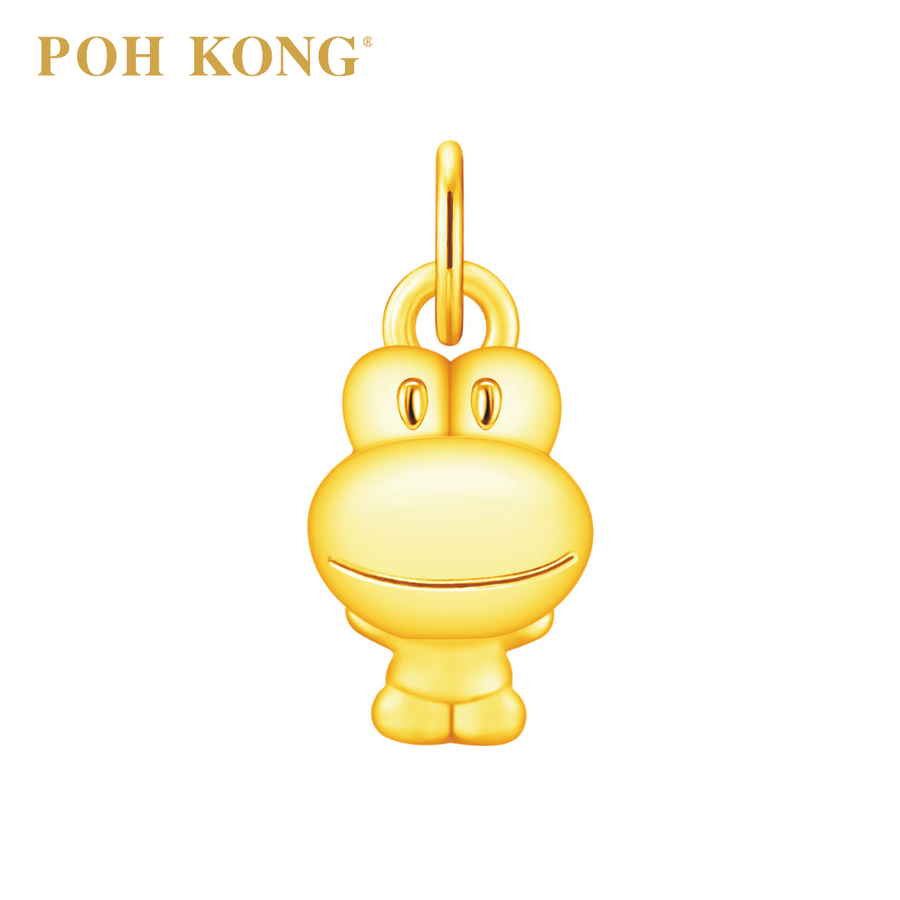 POH KONG 999/24K Gold Yuurei Neko Sama Froggy Pendant – Poh Kong