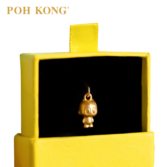 POH KONG 999/24K Gold Yuurei Neko Sama Froggy Pendant – Poh Kong
